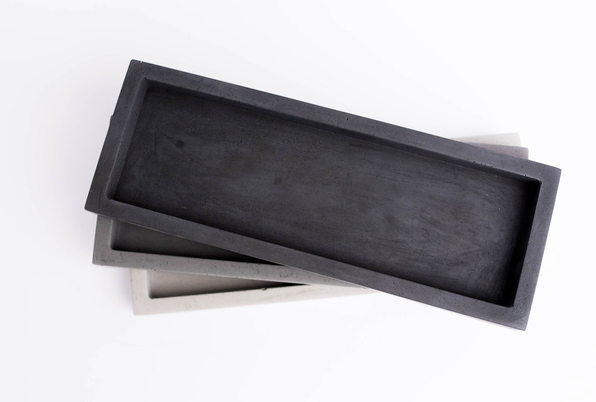Rectangular Concrete Tray | made by kippen
